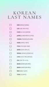 Printable List Of Unique Last Names [PDF Included] - Printables Hub