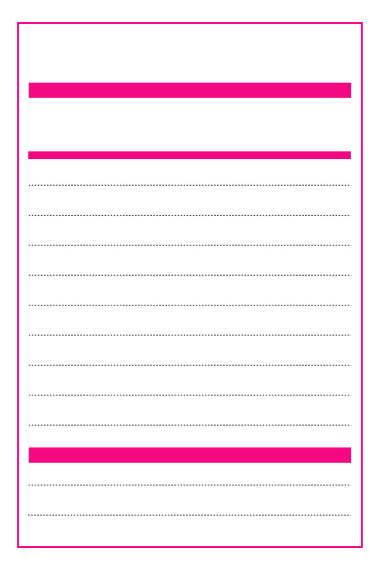 Free Printable Blank Nutrition Facts Templates [PDF Included ...