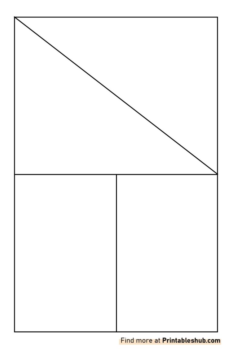 Free Printable Blank One Pager Templates [PDF Included] - Printables Hub