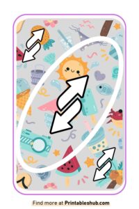 Free Printable UNO Reverse Cards With Blank Template [PDF Included ...