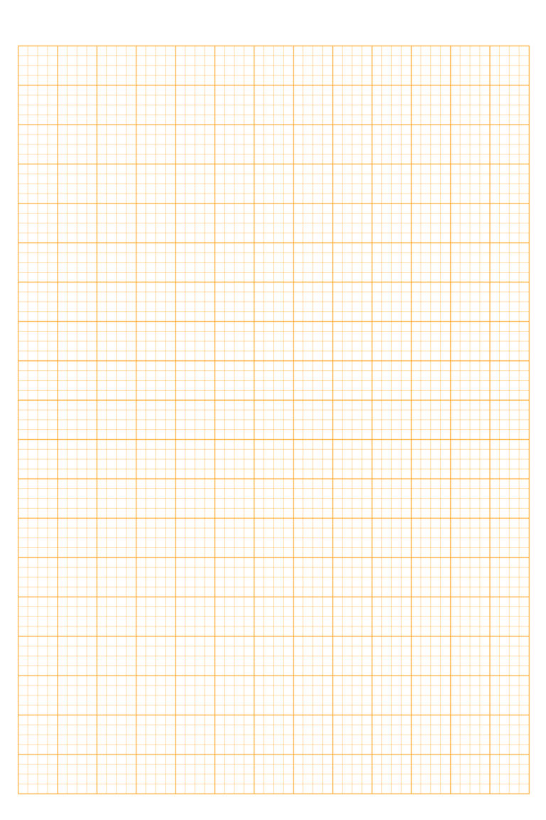 Free Printable 1 Inch Grid Paper {PDF Included} - Printables Hub