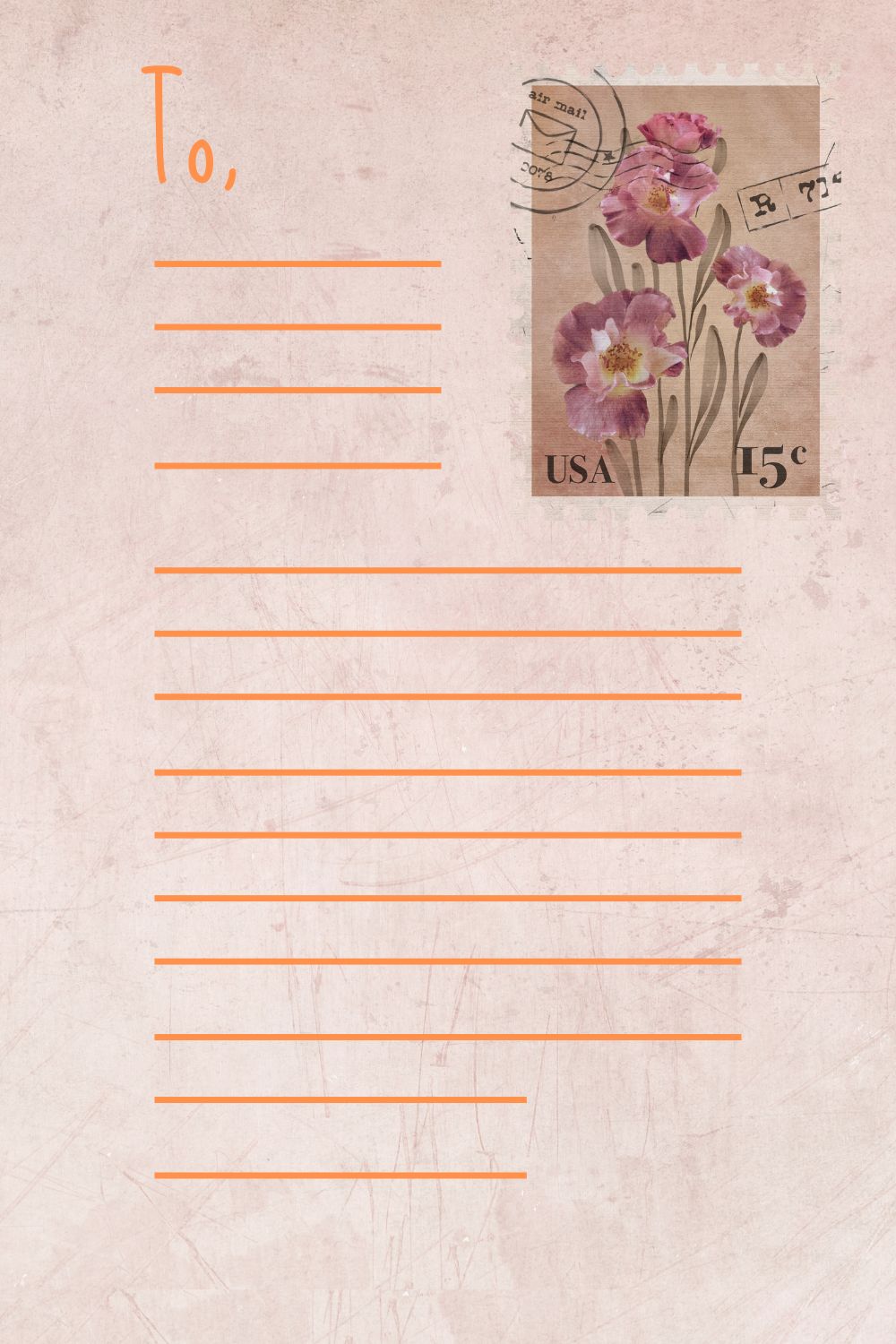 Free Printable Blank Letter Templates [PDF Included] - Printables Hub