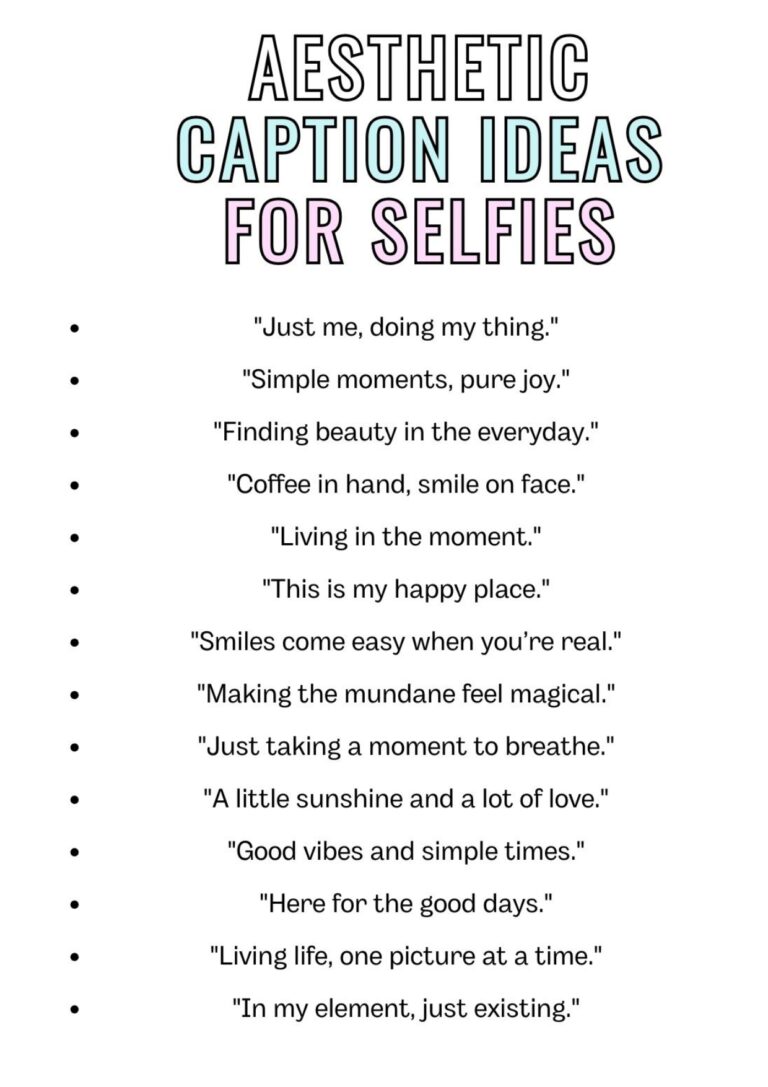 Printable List Of Instagram Caption Ideas - Printables Hub