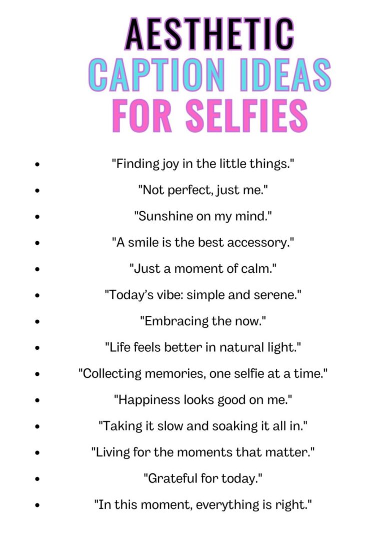Printable List Of Instagram Caption Ideas - Printables Hub