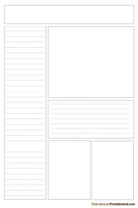 Free Printable Blank Newspaper Templates [PDF Included] - Printables Hub