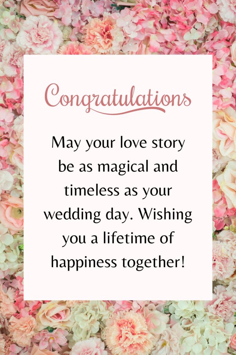 Printable Wedding Card Messages - Printables Hub