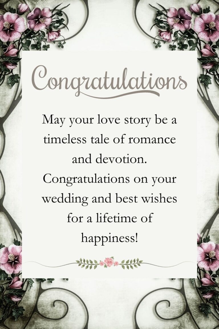 Printable Wedding Card Messages - Printables Hub