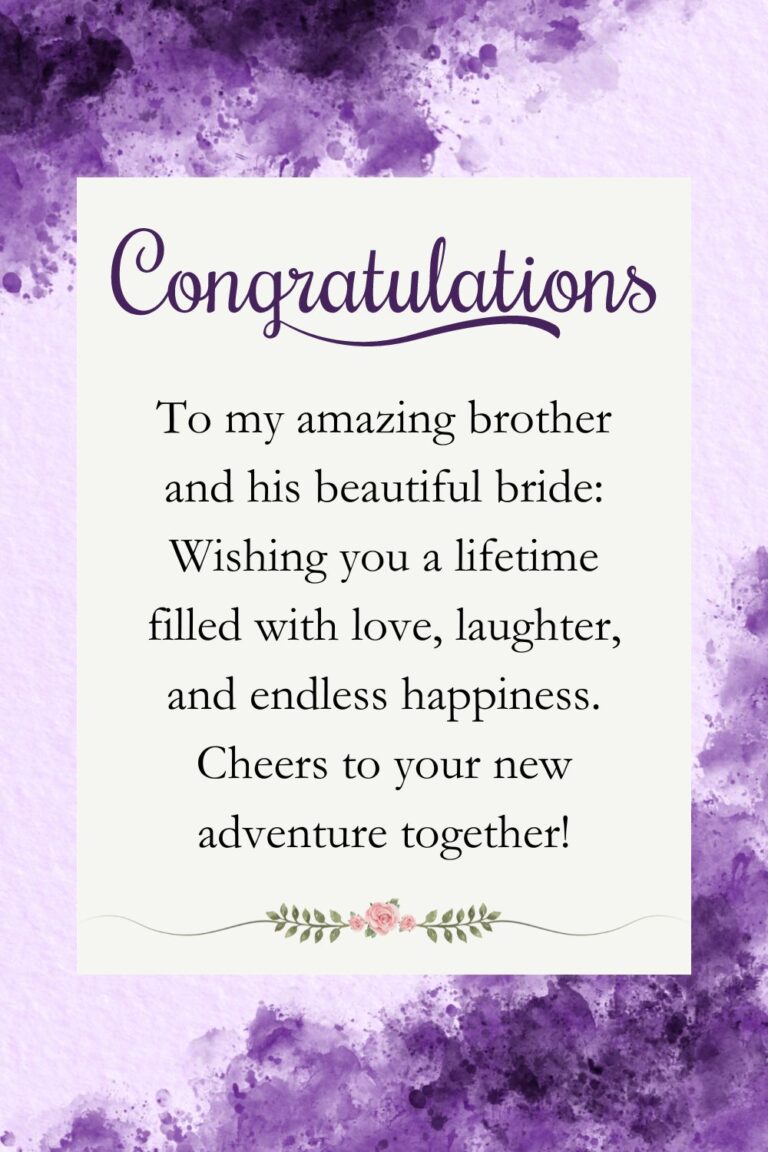 Printable Wedding Card Messages - Printables Hub