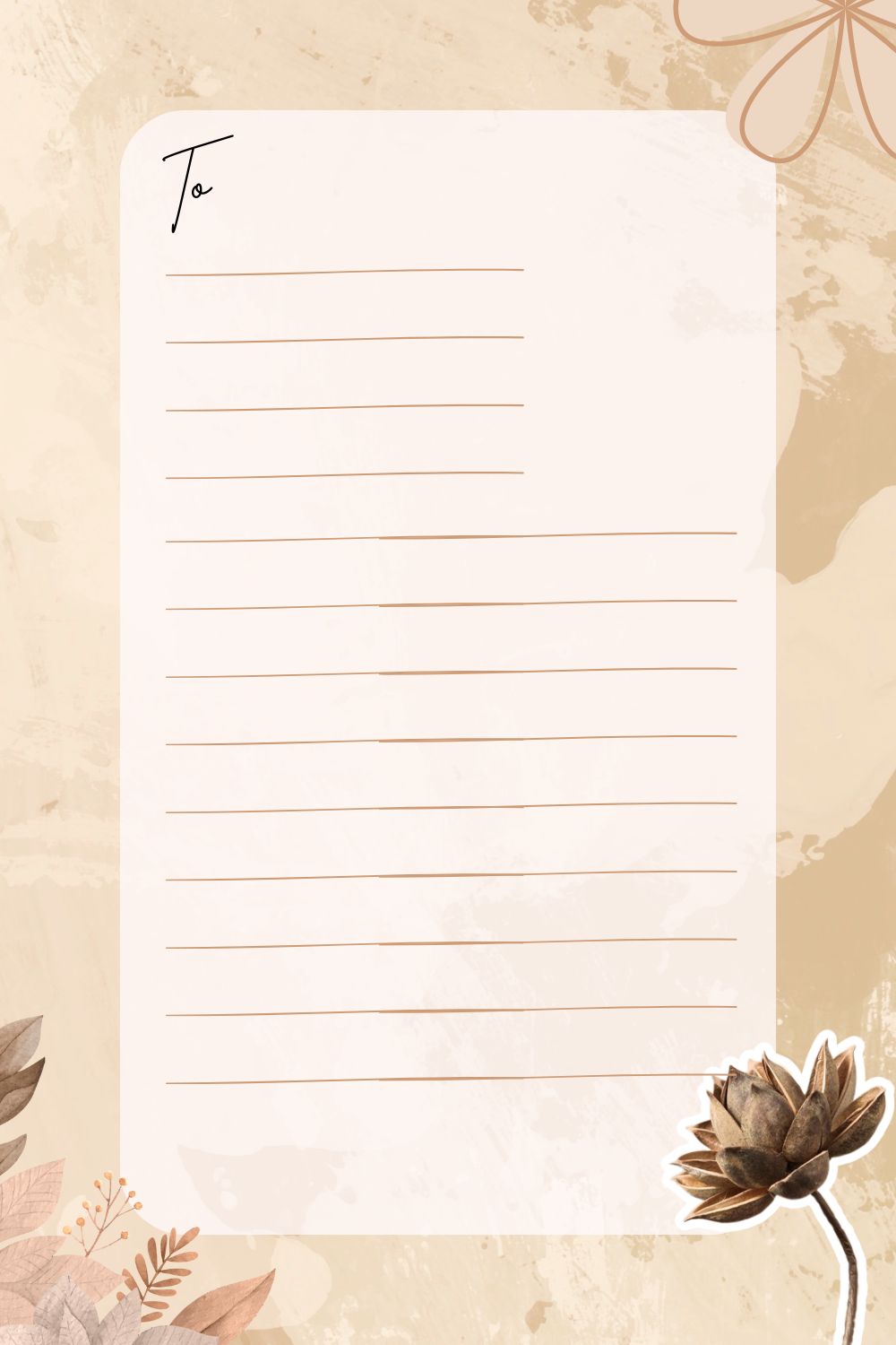 Free Printable Blank Letter Templates [PDF Included] - Printables Hub