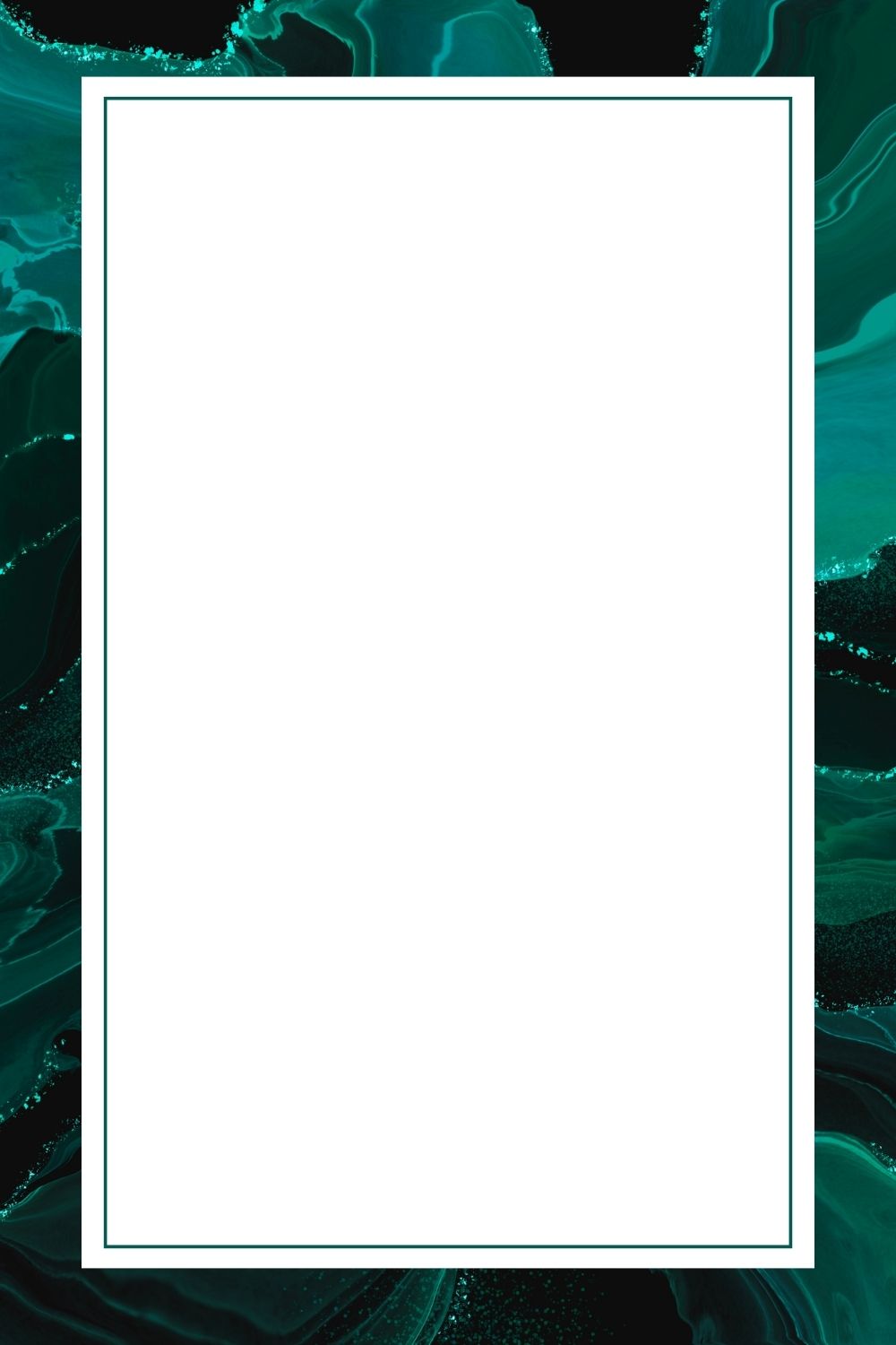 Printable Blank Aesthetic Rectangle {Frame} Templates [PDF Included ...