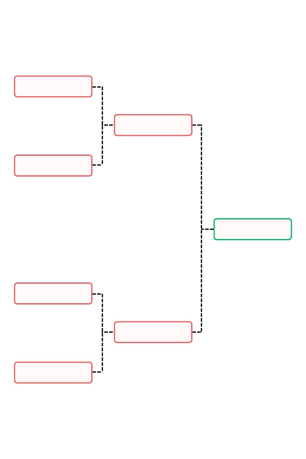 Free Printable Blank Brackets Templates [PDF Included] - Printables Hub