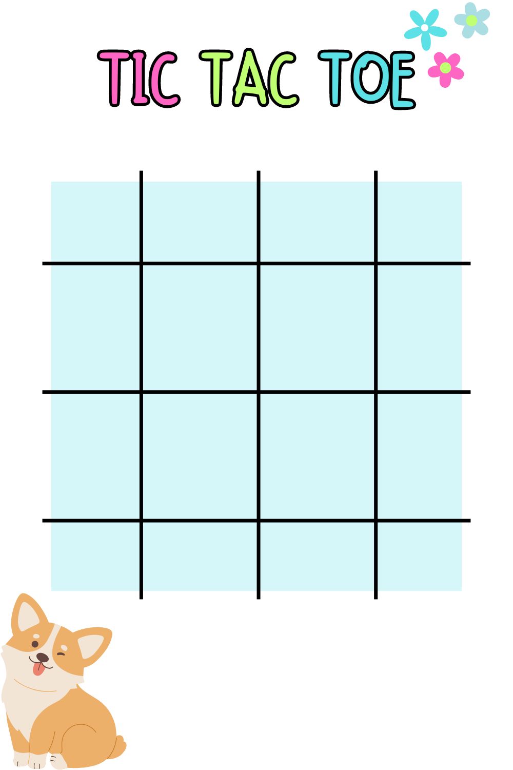 Printable Blank Tic Tac Toe Sheet Templates [PDF Included] - Printables Hub
