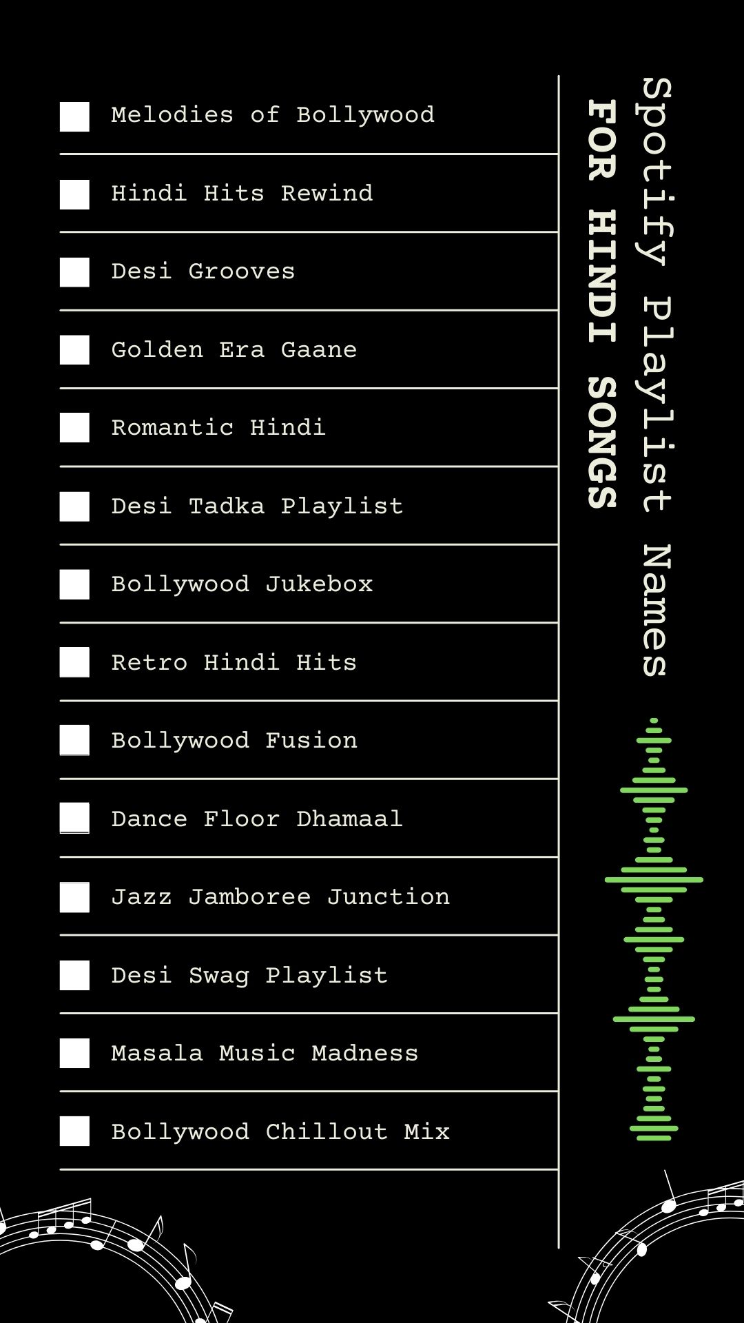 Printable Spotify Playlist Names Ideas [PDF Included] - Printables Hub