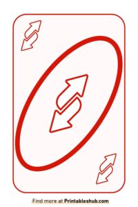 Free Printable UNO Reverse Cards With Blank Template [PDF Included ...