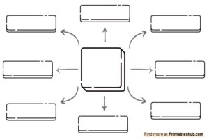 Free Printable Blank Mind Map Templates [PDF Included] - Printables Hub