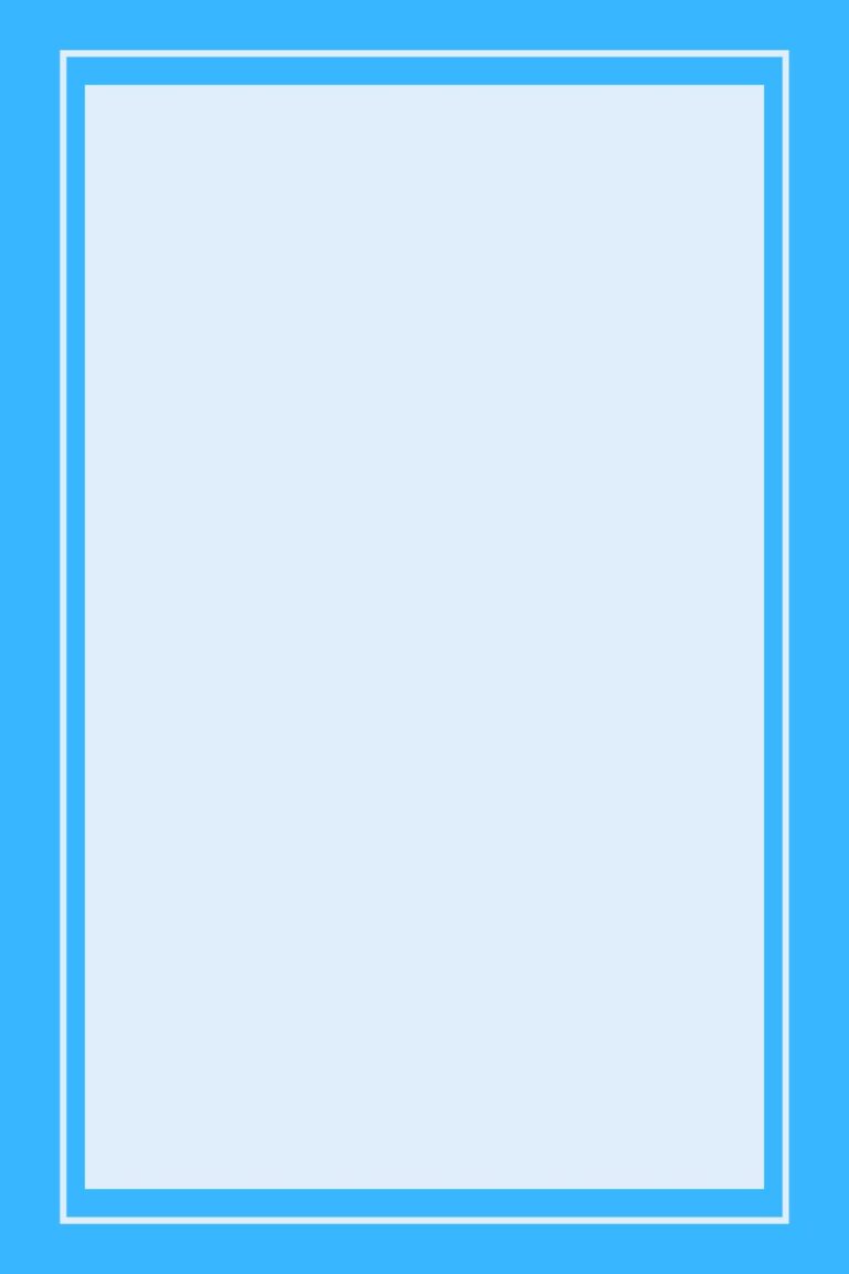 Printable Blue Paper Sheets - Printables Hub