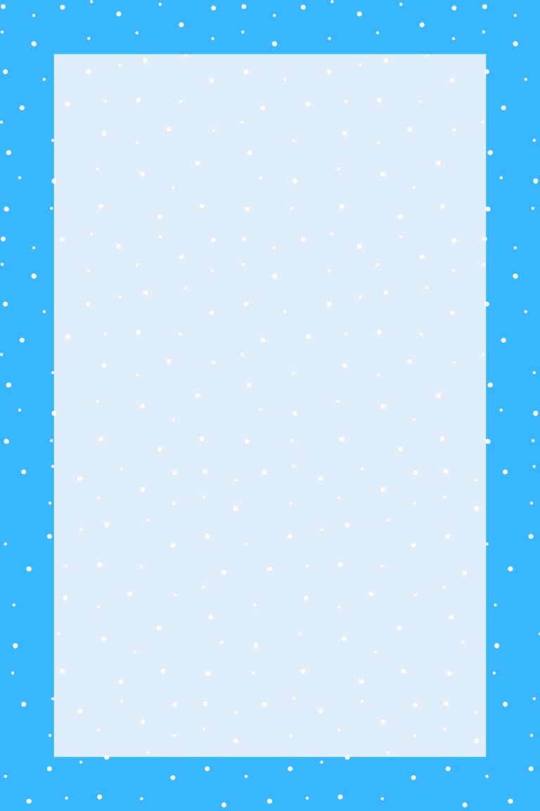 Printable Blue Paper Sheets - Printables Hub