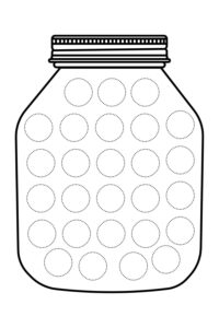 Printable Blank Fill the Jars Templates [PDF Included] - Printables Hub