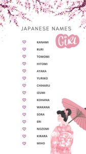 Printable Lists Of Japanese Names - Printables Hub