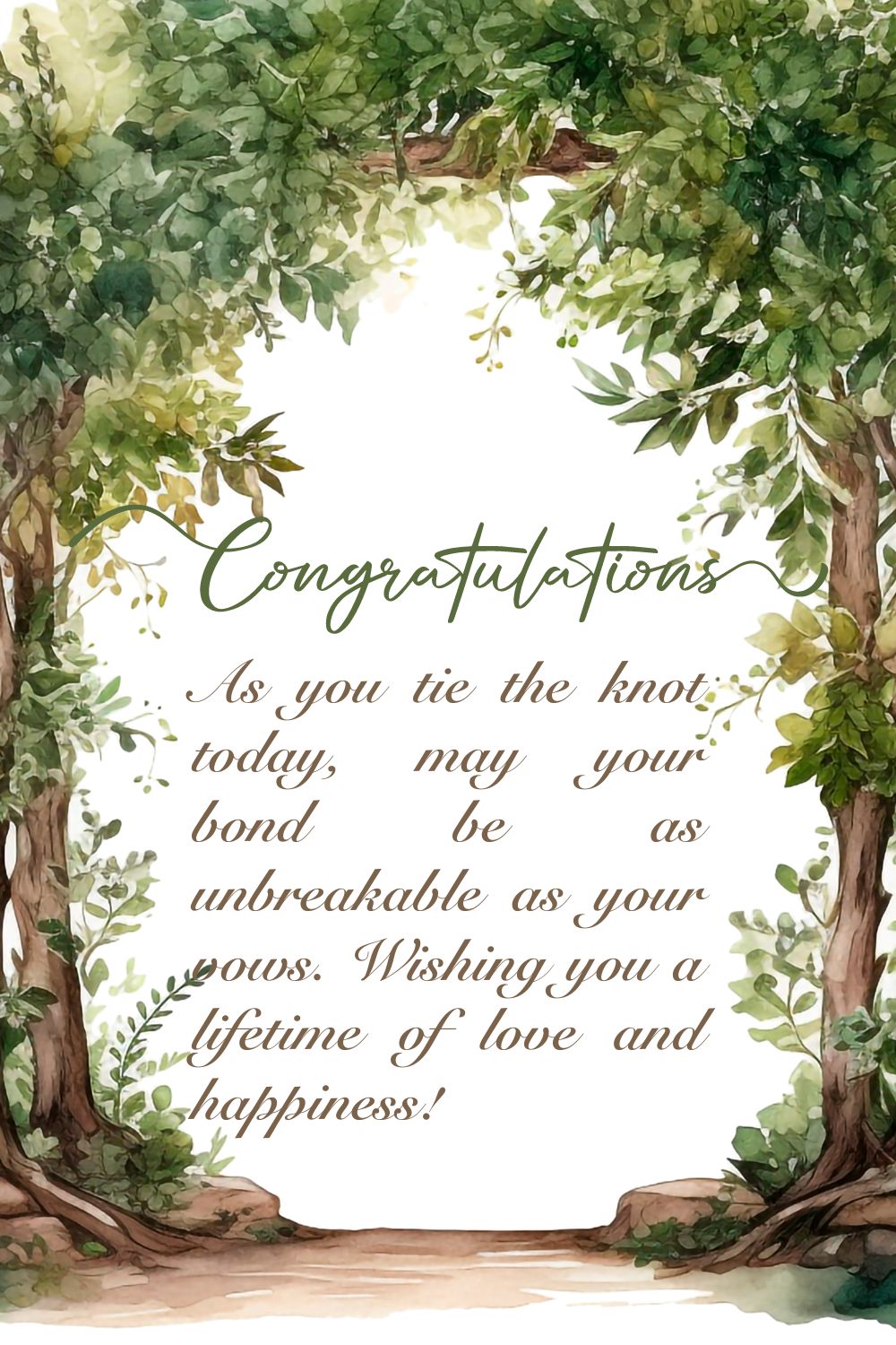 Printable Wedding Card Messages - Printables Hub