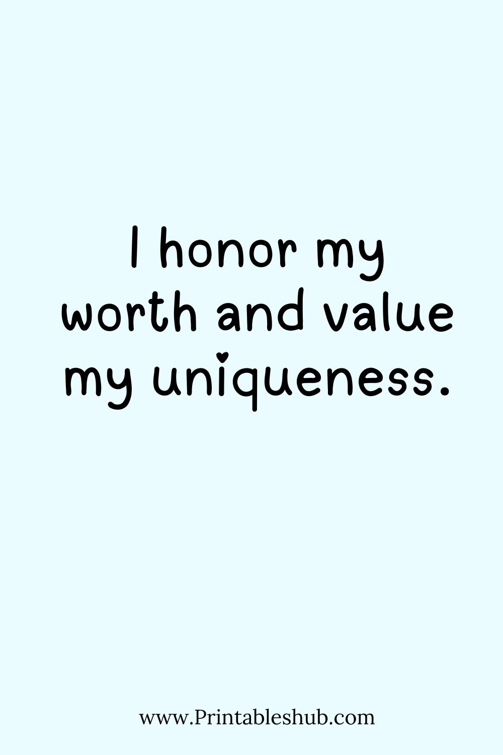 Printable Words Of Affirmations [PDF Included] - Printables Hub