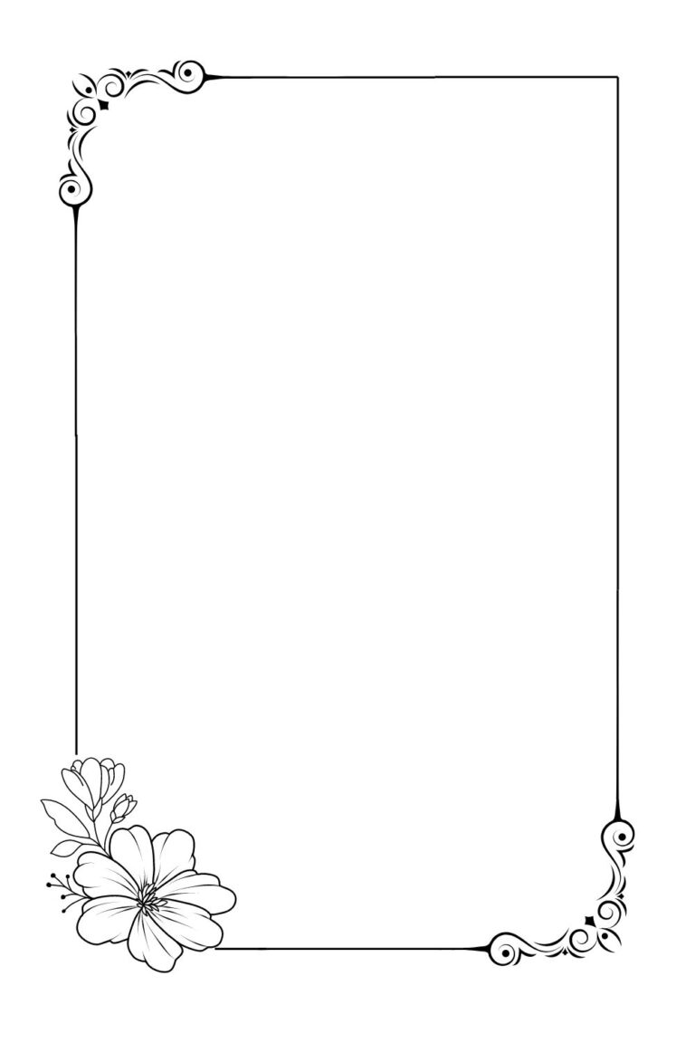 Printable Blank Invitation Background Templates Ideas - Printables Hub
