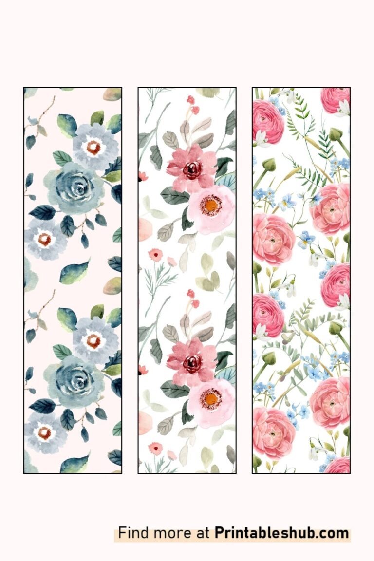 Free Printable Creative Bookmarks [PDF Included] - Printables Hub