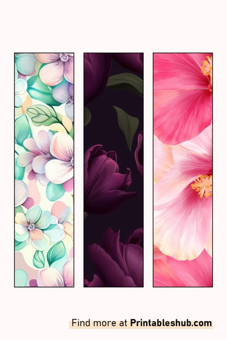 Free Printable Creative Bookmarks [PDF Included] - Printables Hub