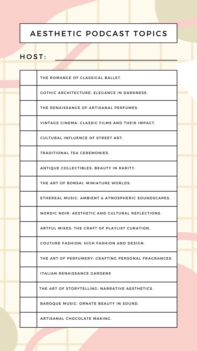 Printable List Of Podcast Topic Ideas - Printables Hub