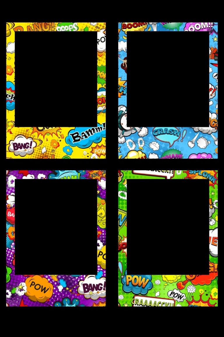 Printable Polaroid Templates - Printables Hub