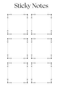 Printable Blank Sticky Notes Templates [With PDF] - Printables Hub