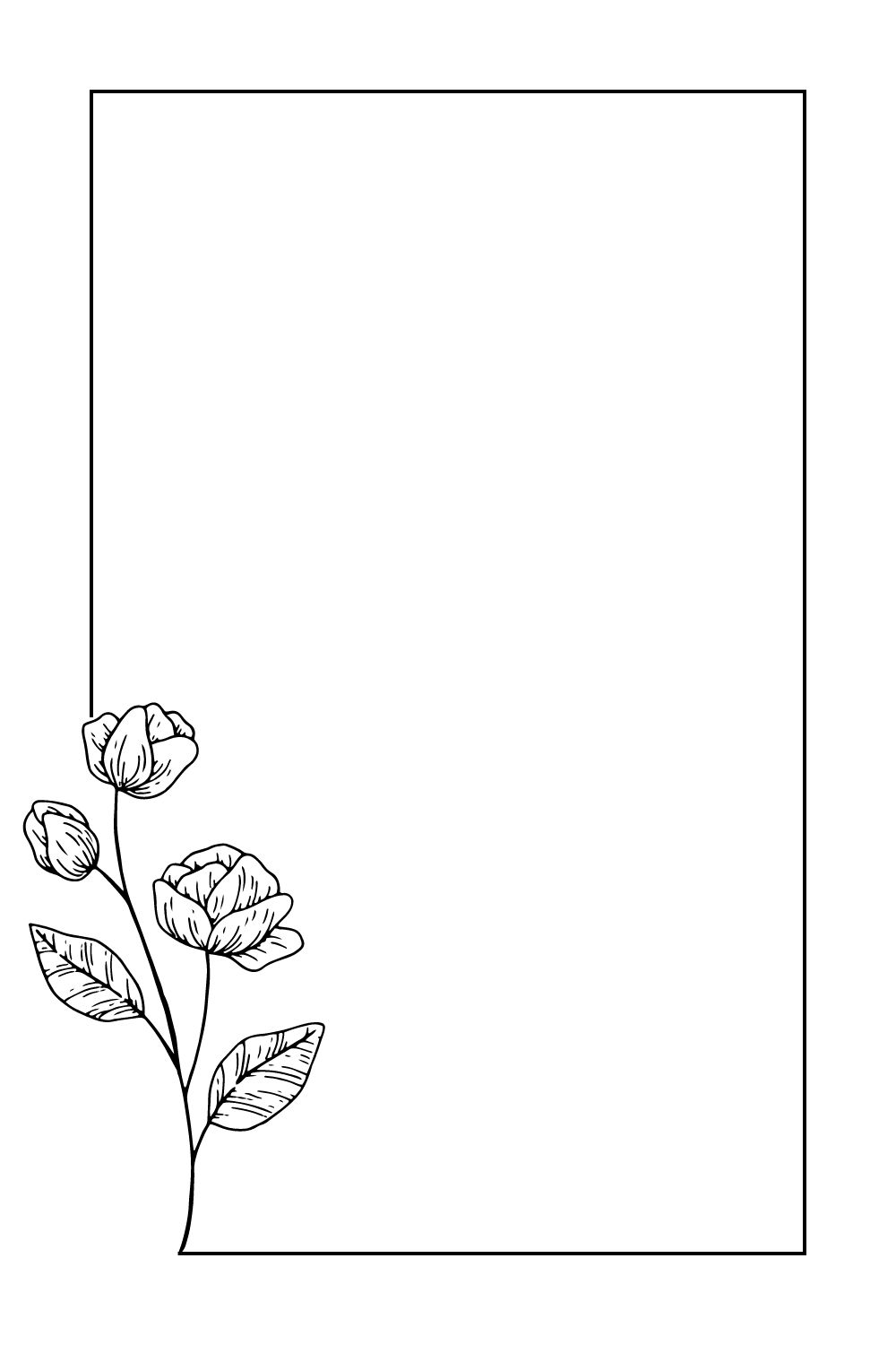 Printable Blank Aesthetic Rectangle {Frame} Templates [PDF Included ...