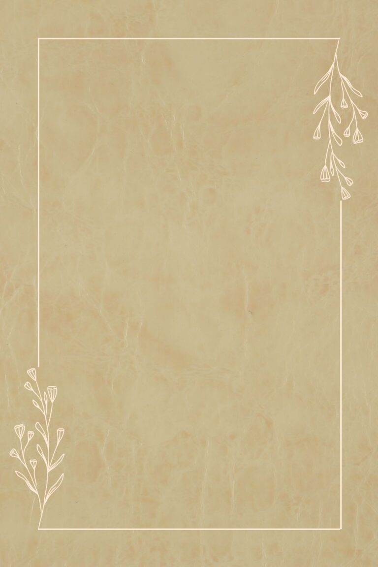 Printable Blank Aesthetic Rectangle {Frame} Templates [PDF Included ...