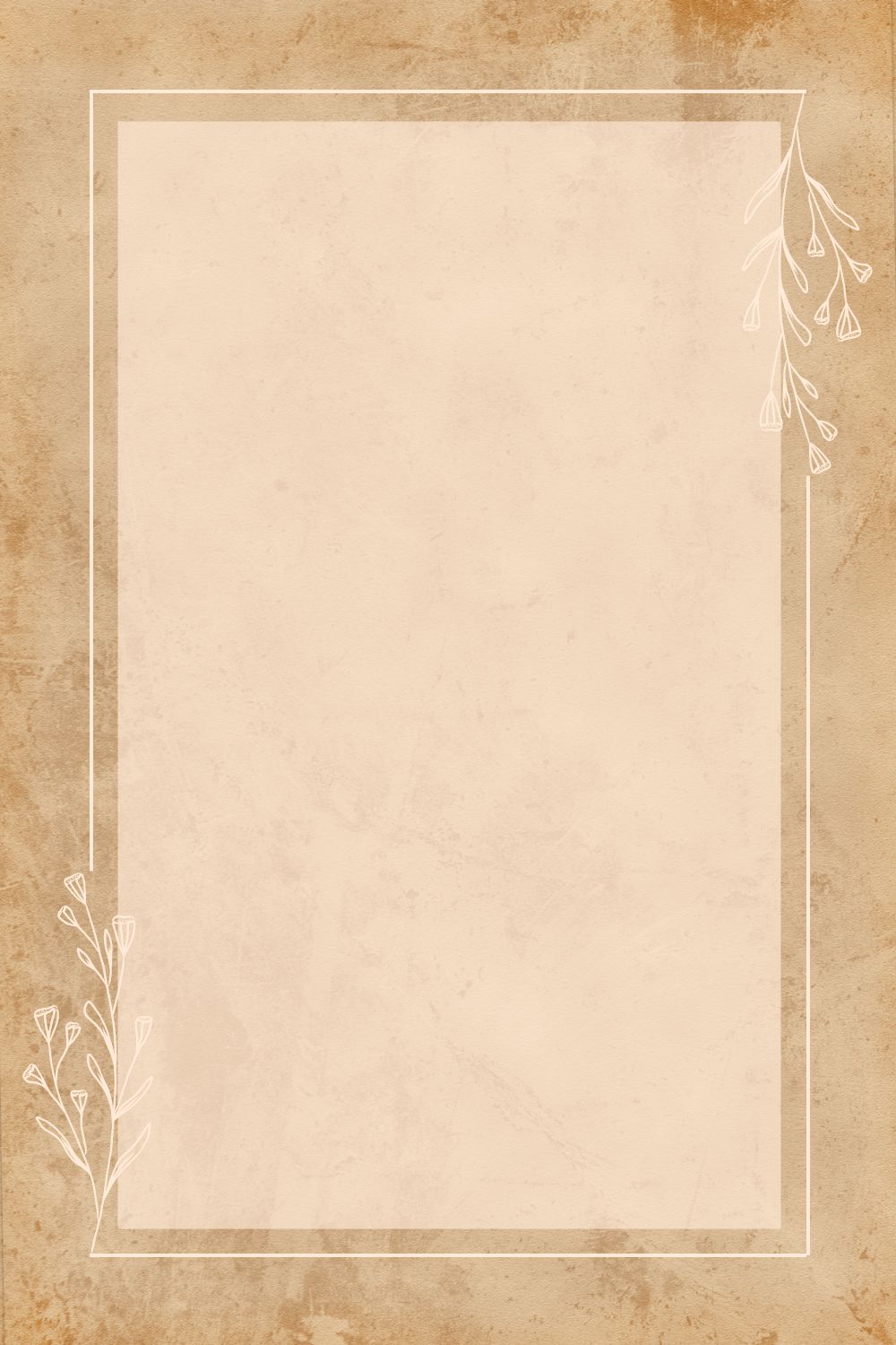 Printable Blank Aesthetic Rectangle {Frame} Templates [PDF Included ...