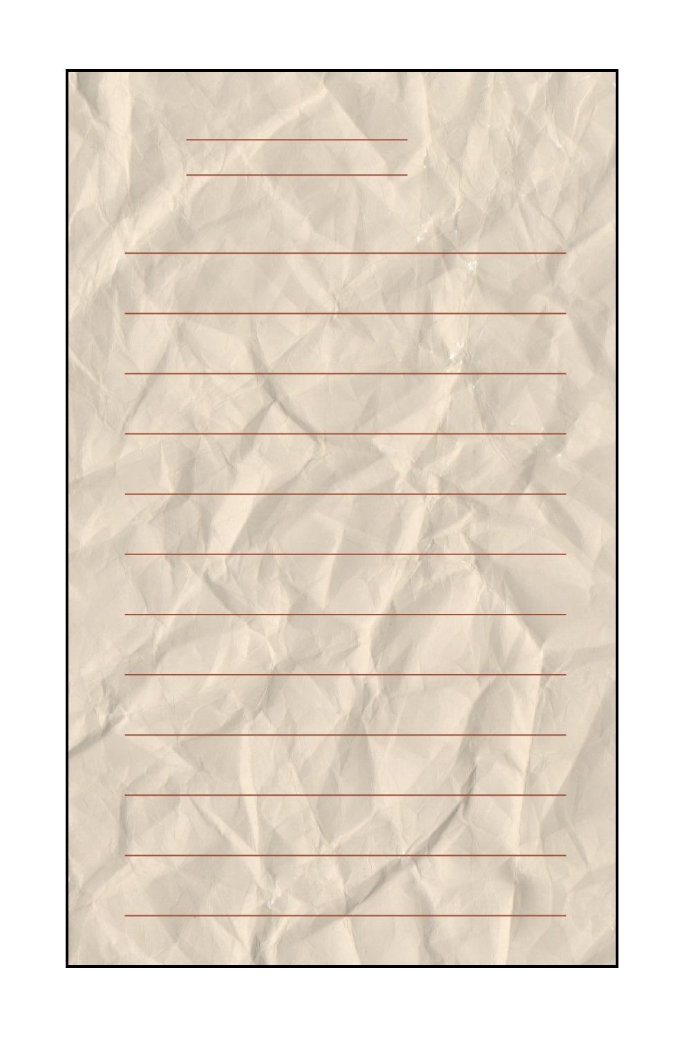 Printable Blank Sheet Of Paper Templates [With PDF] - Printables Hub