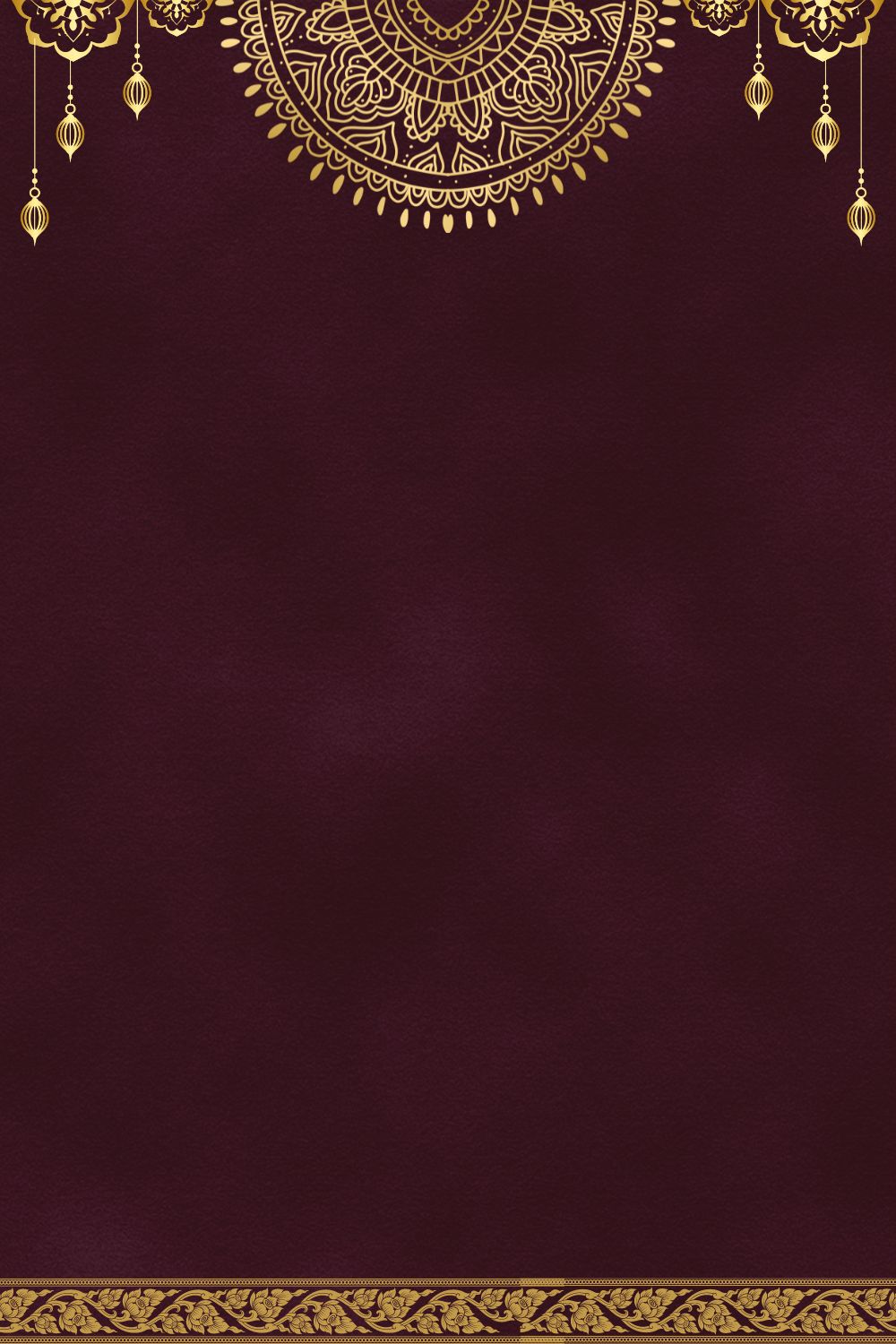 Printable Blank Invitation Background Templates Ideas - Printables Hub