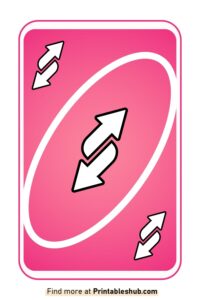 Free Printable UNO Reverse Cards With Blank Template [PDF Included ...