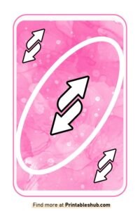Free Printable UNO Reverse Cards With Blank Template [PDF Included ...