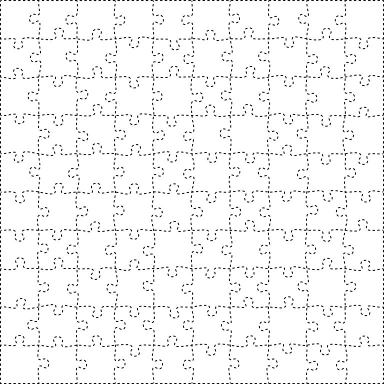Free Printable Jigsaw Puzzles For Kids [PDF] + Blank Template ...