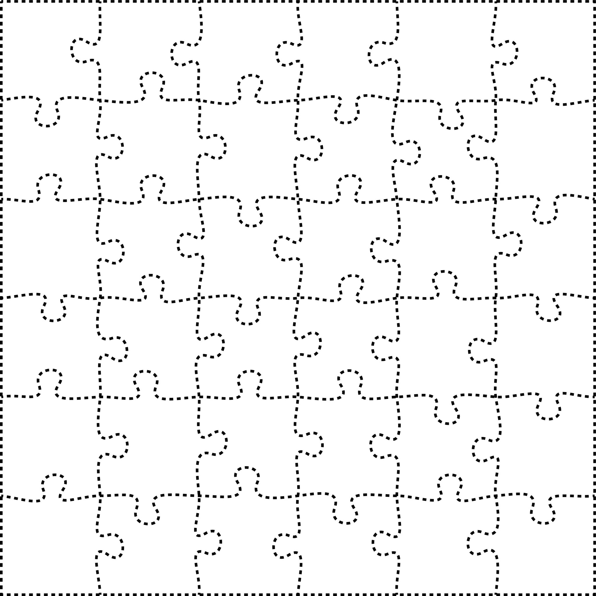 Free Printable Jigsaw Puzzles For Kids [PDF] + Blank Template ...