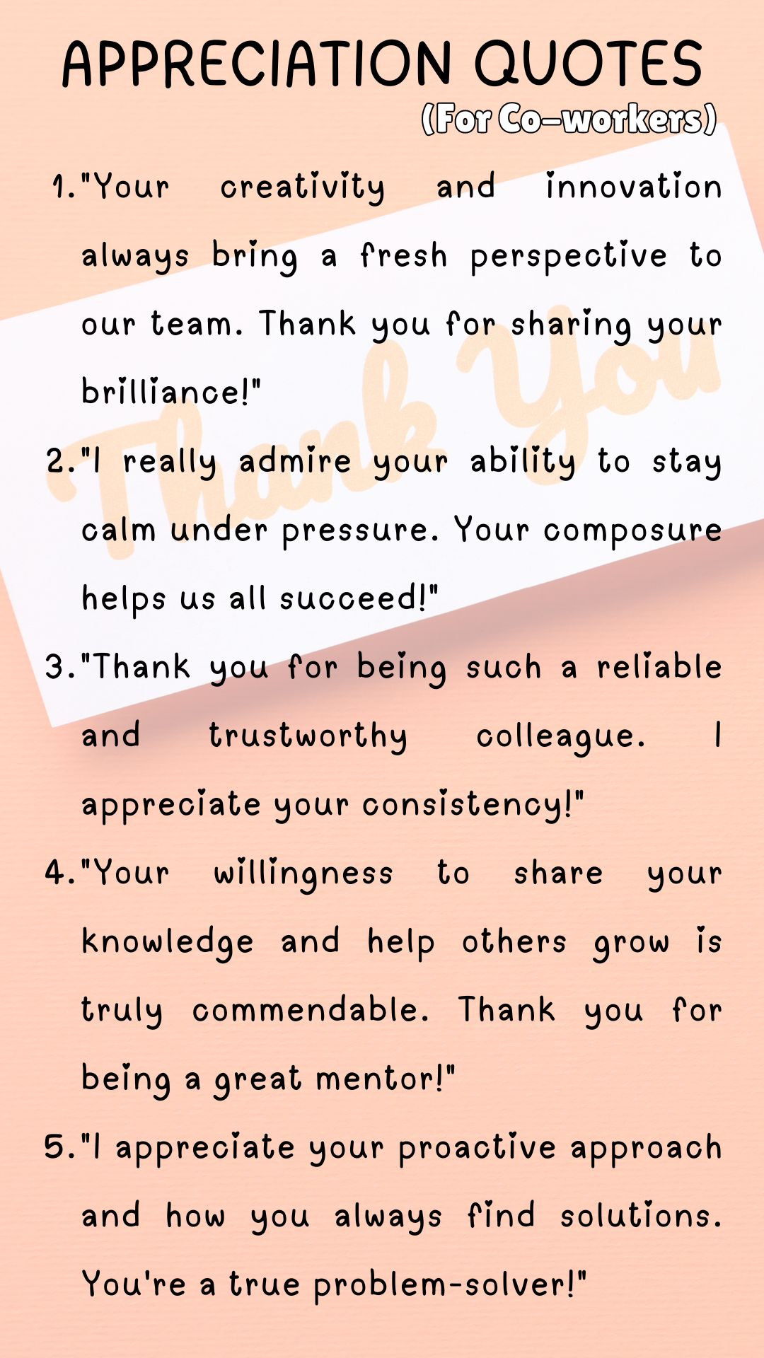 Printable Lists of Appreciation Quotes - Printables Hub