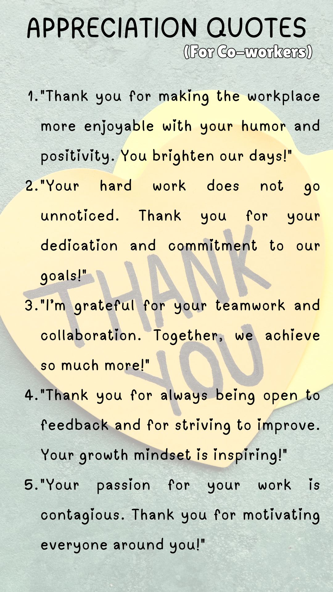 Printable Lists of Appreciation Quotes - Printables Hub