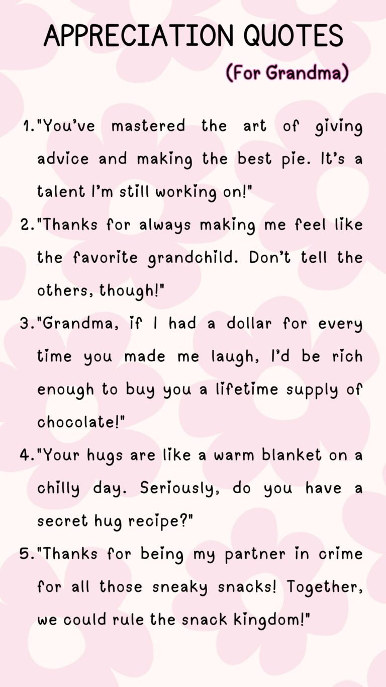 Printable Lists of Appreciation Quotes - Printables Hub