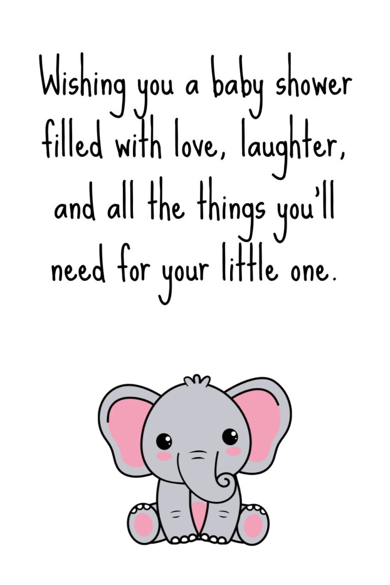 Printable Baby Shower Message Cards - Printables Hub