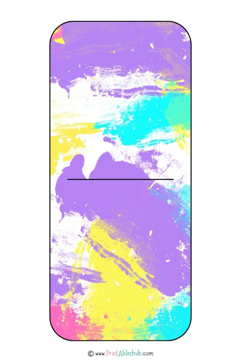 Printable Blank Domino Templates [PDF Included] - Printables Hub