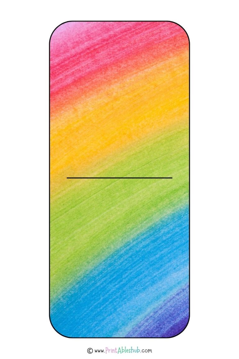 Printable Blank Domino Templates [PDF Included] - Printables Hub