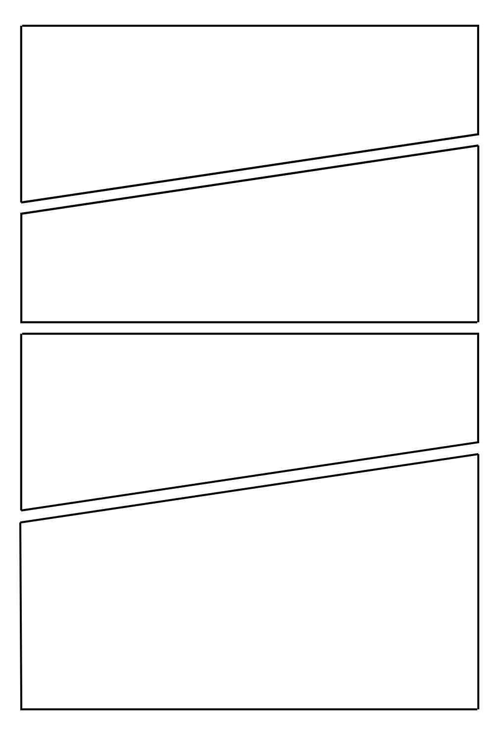 Free Printable Comic Strips/Pages Templates [PDF Included] - Printables Hub