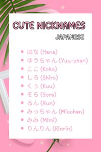 Printable Lists Of Cute Nicknames - Printables Hub