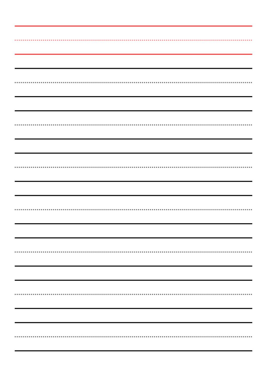 Printable Lined Paper Sheets [PDF Included] - Printables Hub