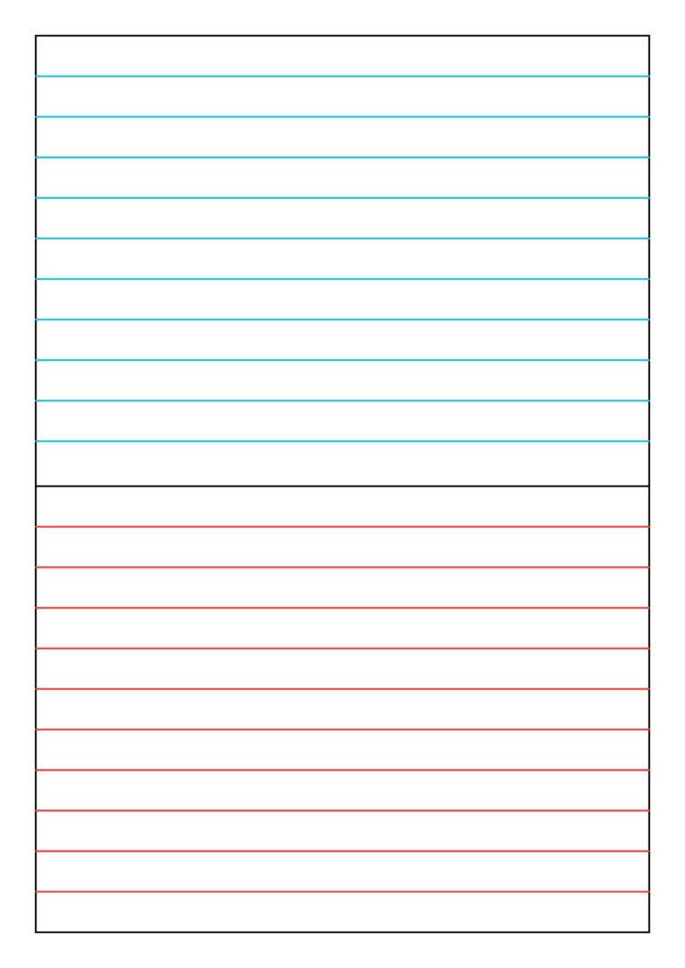 Printable Lined Paper Sheets [PDF Included] - Printables Hub